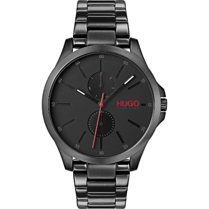 Buy Hugo Jump Analog Black Dial Watch - 1530028 Online