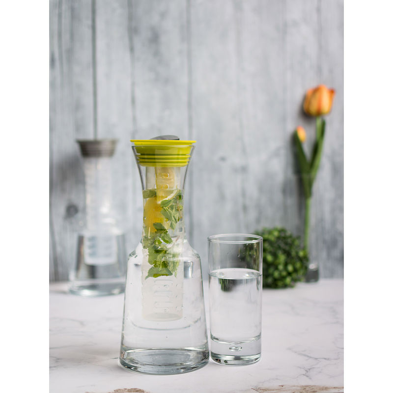 Buy Pasabahce Zest Water Carafe with Yellow Infuser 1100ML Online
