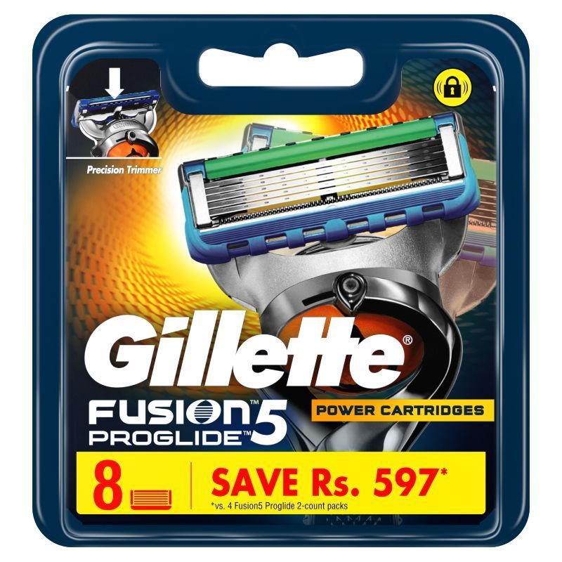 Gillette Fusion Proglide FlexBall Manual Shaving Razor Blades ...