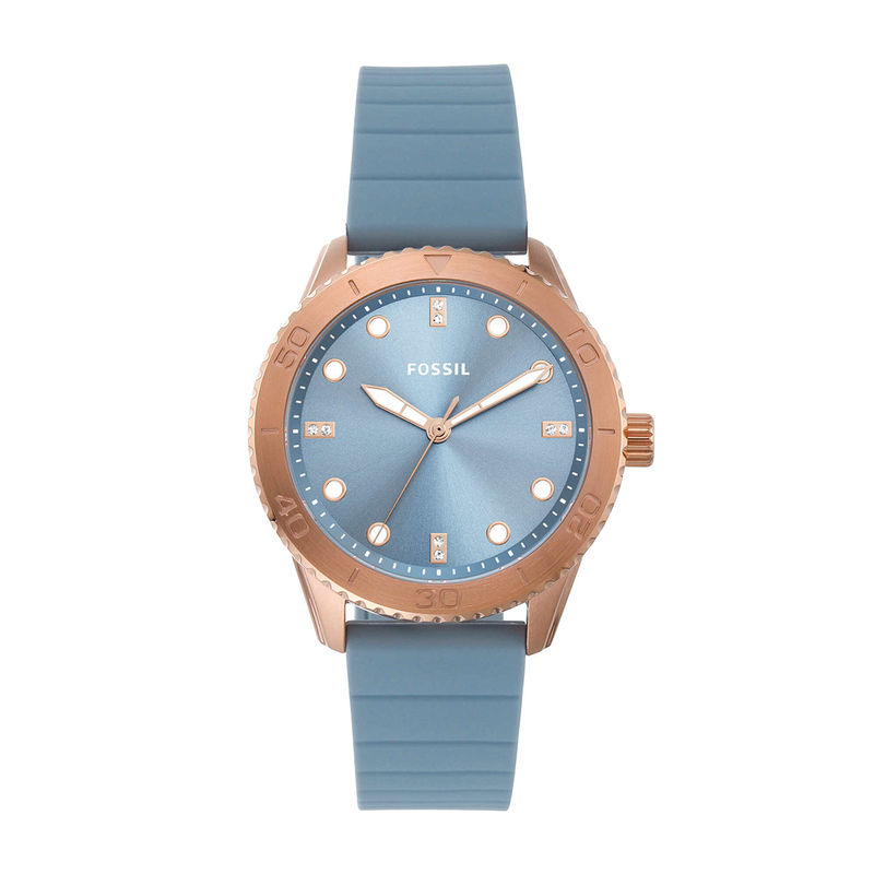 Buy Fossil Dayle Blue Watch BQ3889 (M) Online