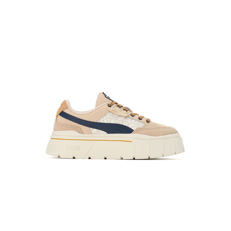 Buy Puma Mayze Stack Il Womens Beige Sneakers Online