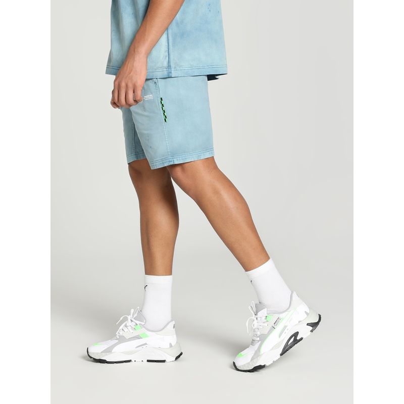 Buy Puma Mercedes Petronas AMG F1 CREW Mens Blue Shorts Online