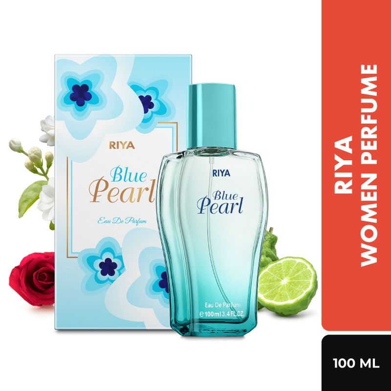 Buy RIYA Blue Pearl Perfume for Women EDP With Long Lasting Fragrance ...