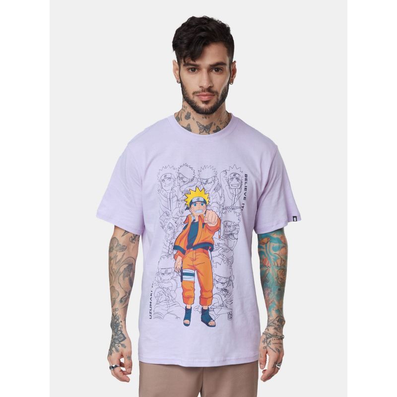 Buy The Souled Store Naruto Uzumaki For Mens Relaxed Fit T-shirts Online