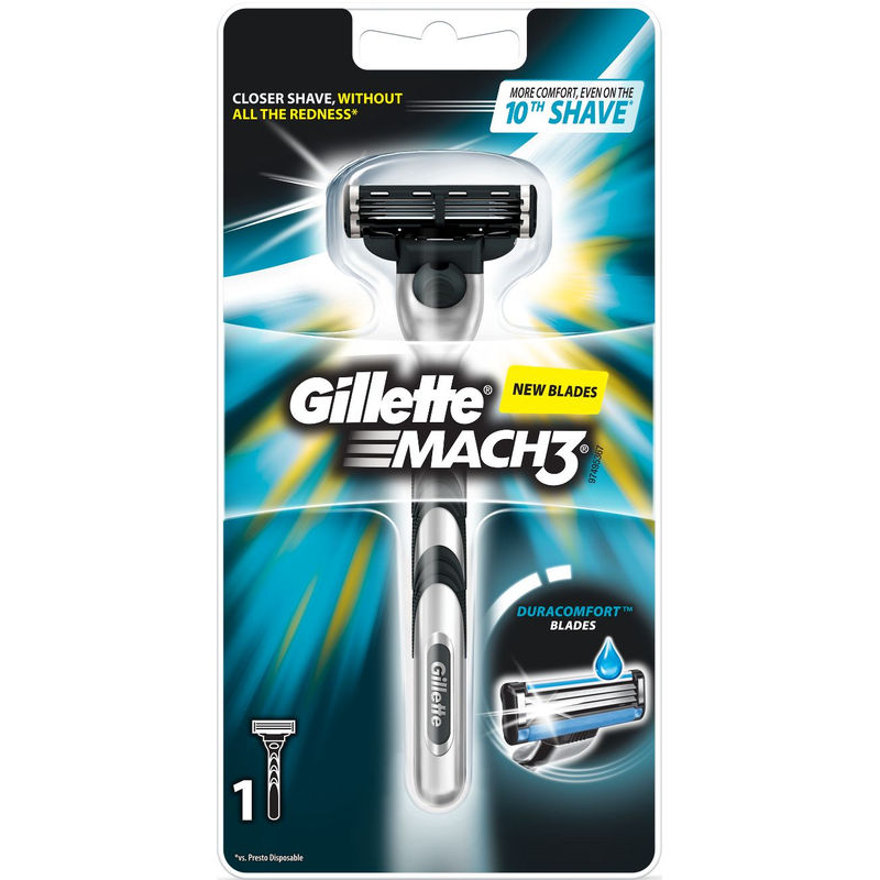 Gillette Mach 3 Manual Shaving Razor: Buy Gillette Mach 3 Manual ...