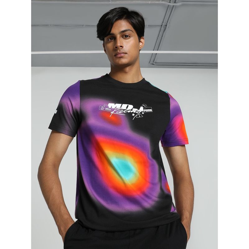 Buy Puma Mercedes Amg Petronas F1 X Mdj Aop Mens Multi-Color T-Shirt Online