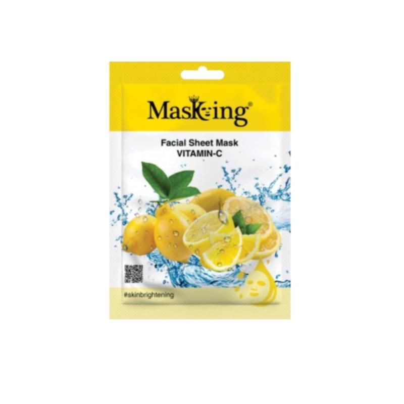 Buy Masking Beauty Vitamin C Facial Sheet Mask Online