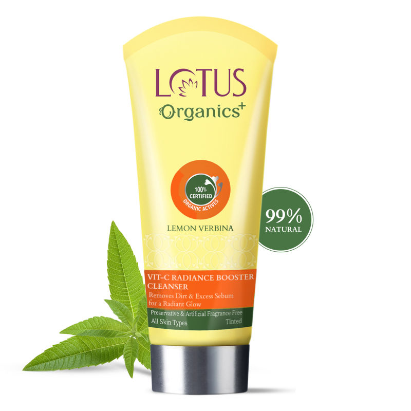 Buy Lotus Organics Vit-C Radiance Booster Cleanser - Lemon Verbena Online