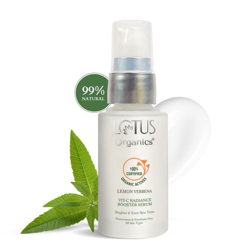 Buy Lotus Organics Vit-C Radiance Booster Serum - Lemon Verbena Online