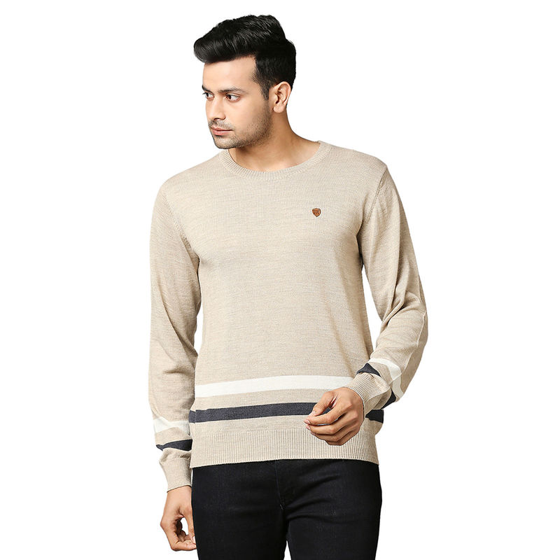 Buy Raymond Medium Fawn Sweater Online