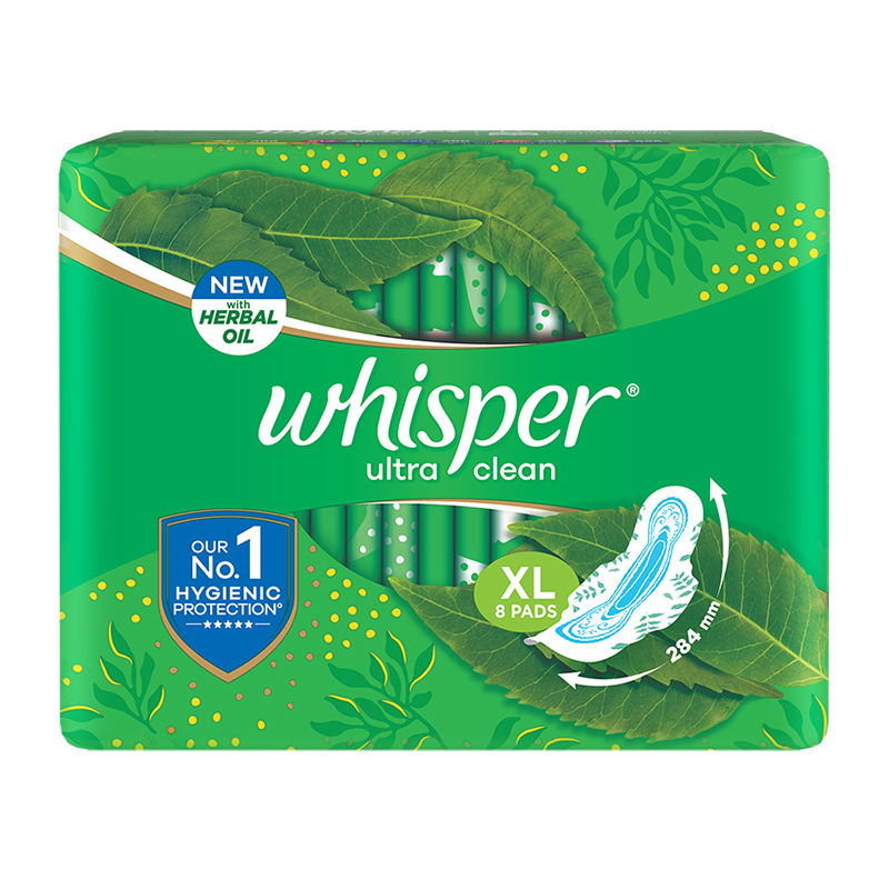 Buy Whisper Ultra Clean XL 8s Sanitary Pads for Women Online