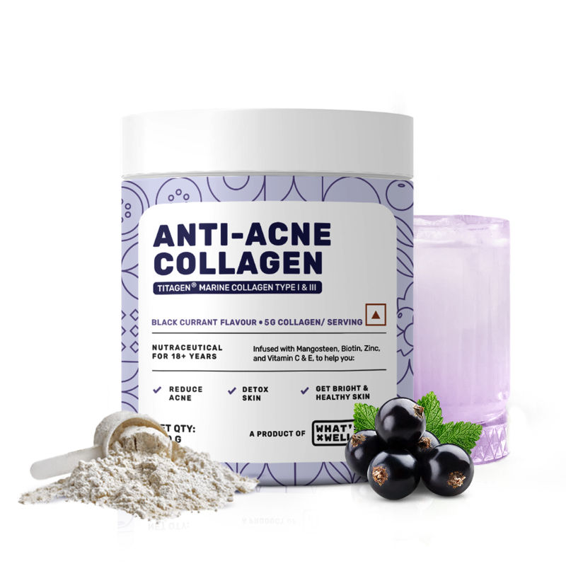 Buy What's Up Wellness Anti-Acne Collagen Powder Certified Marine ...
