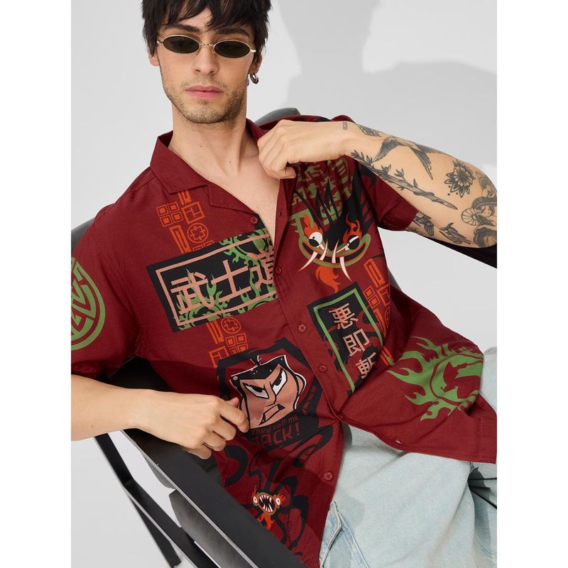 Buy The Souled Store Samurai Jack: Call Me Jack Holiday Shirts Online