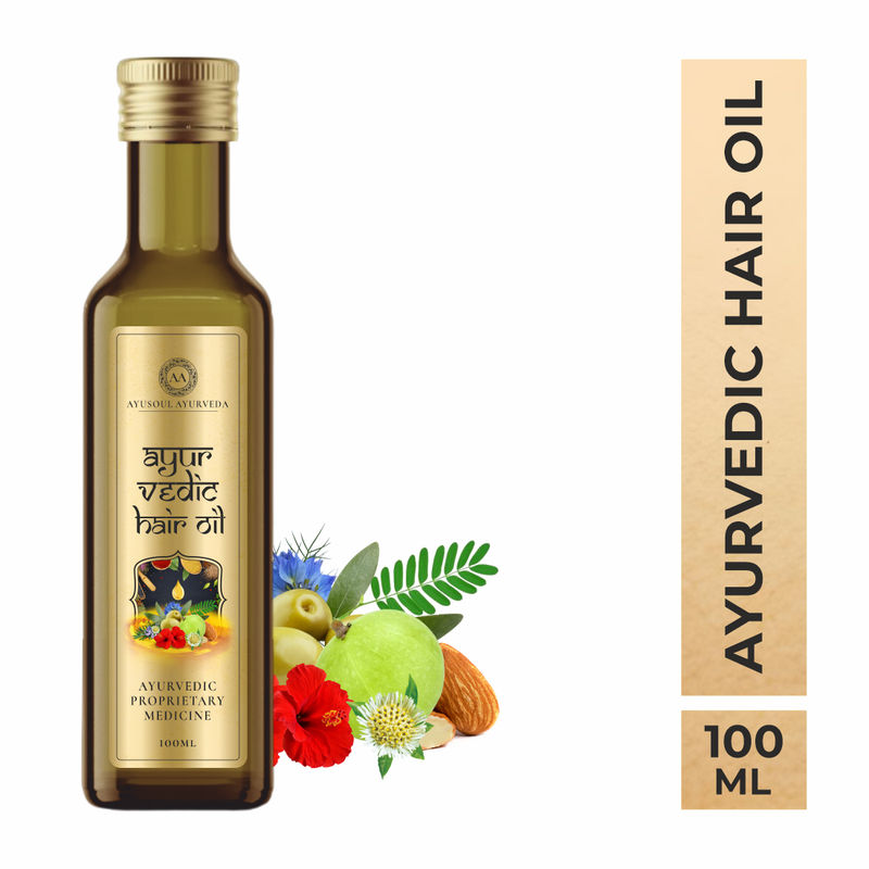 Buy Ayusoul Ayurveda 100% Pure Ayurvedic Ayurvedic Hair Oil Online
