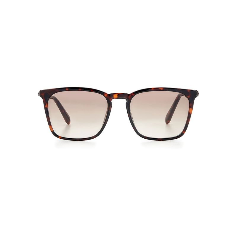 Fossil Brown Shaded Lens Rectangle Sunglass Full-Rim Havana Frame ...