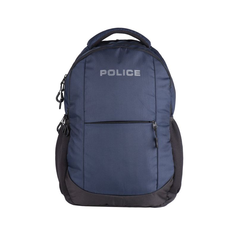 Buy Police Navy Blue Tigger Nylon Backpack for Men Online