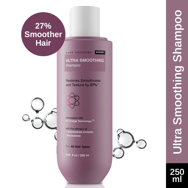 Buy Bare Anatomy Ultra Smoothing Shampoo for Dry and Frizzy Hair ...