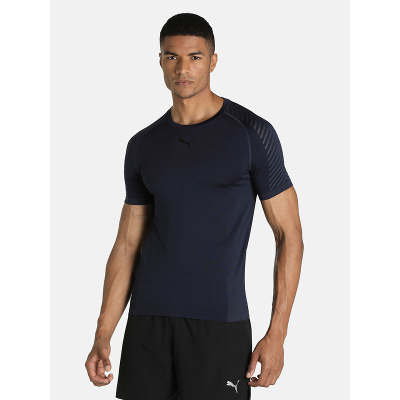 Buy Puma Formknit Seamless Men Blue T-shirt Online