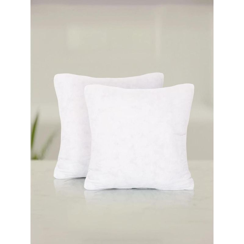 Buy Anko White Square Cushion Fillers (Pack Of 2) Online