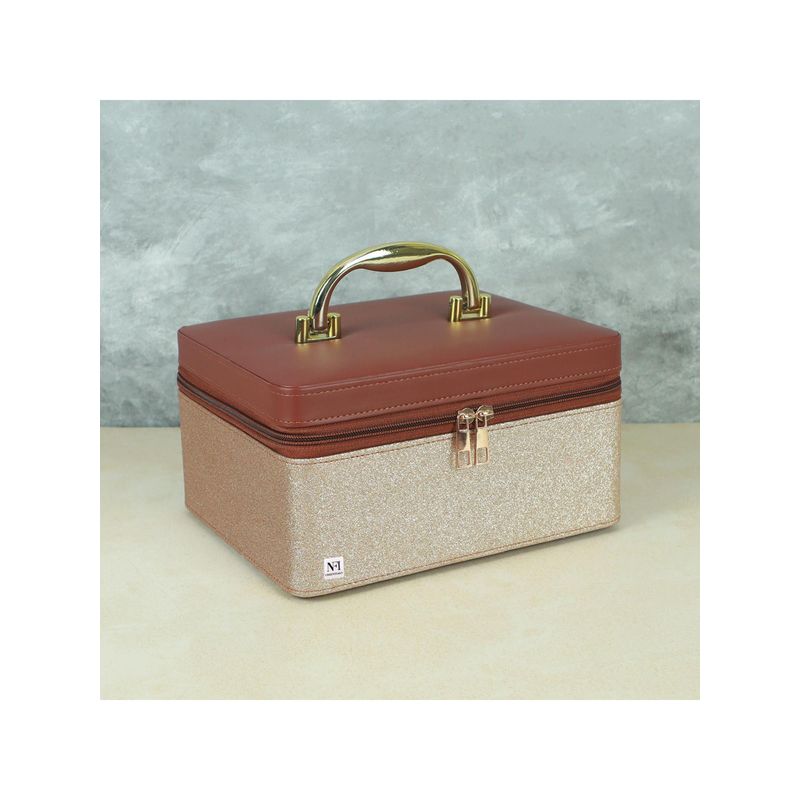 Buy NFI Essentials Vanity Box for Women Bridal Makeup Box Cosmetic ...