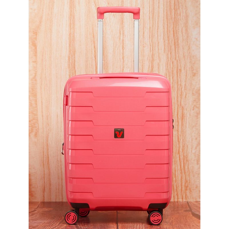 Buy Roncato SPIRIT Pink Color Polypropylene Material Hard 21" Cabin ...