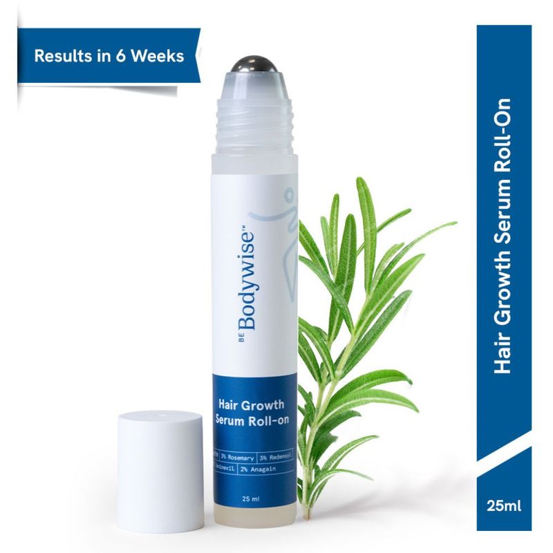 Buy Be Bodywise Hair Growth Serum Roll On - 3% Rosemary, 3% Redensyl ...