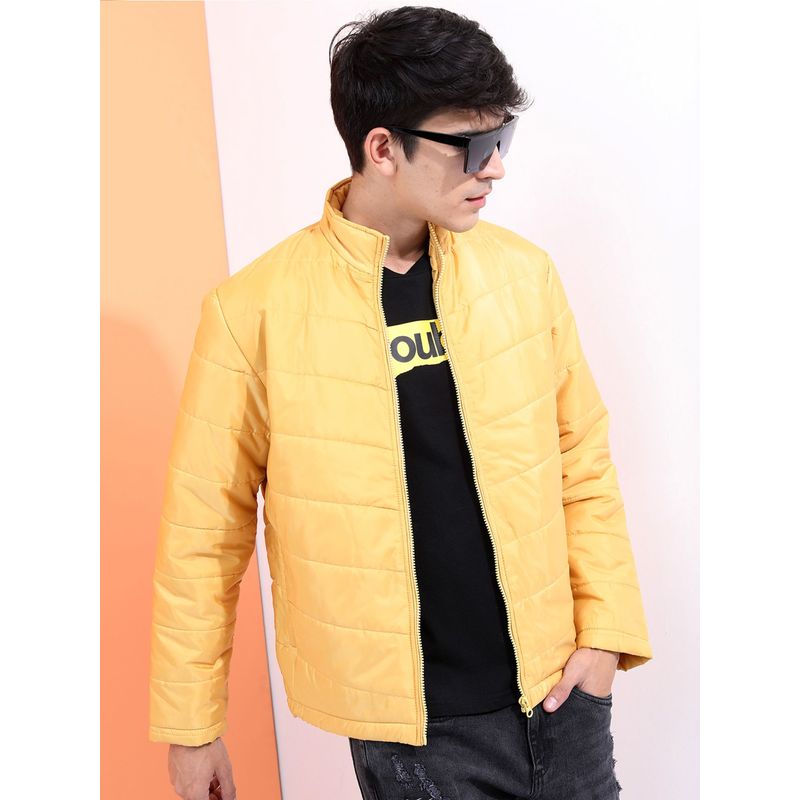 Buy HIGHLANDER Men Yellow Padded Jacket Online