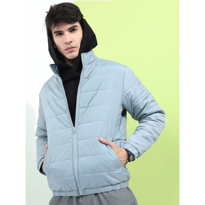 Buy HIGHLANDER Men Blue Puffer Jacket Online