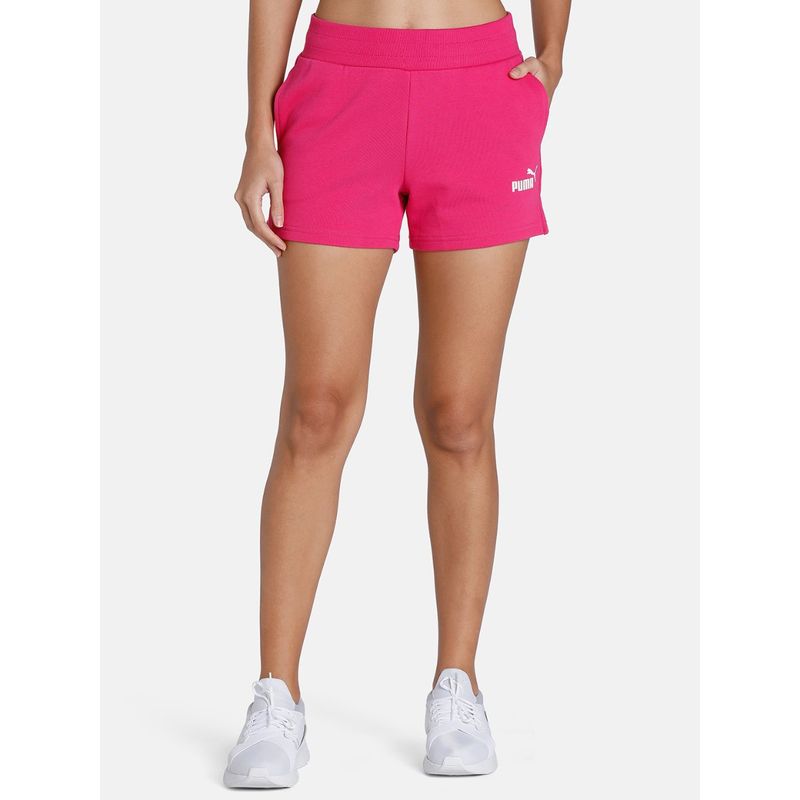 Puma Ess 4 Sweat Womens Pink Shorts: Buy Puma Ess 4 Sweat Womens Pink ...