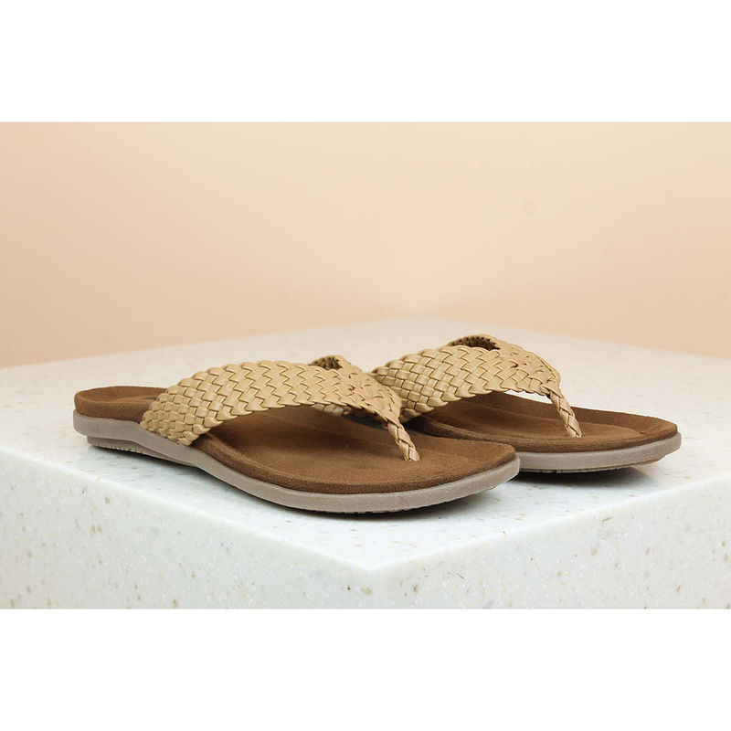 Inc.5 Solid/plain Beige Flats: Buy Inc.5 Solid/plain Beige Flats Online ...