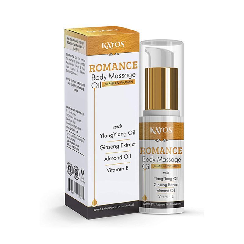 Buy Kayos Romance Body Massage Oil For Men & Women Personal Lube For ...