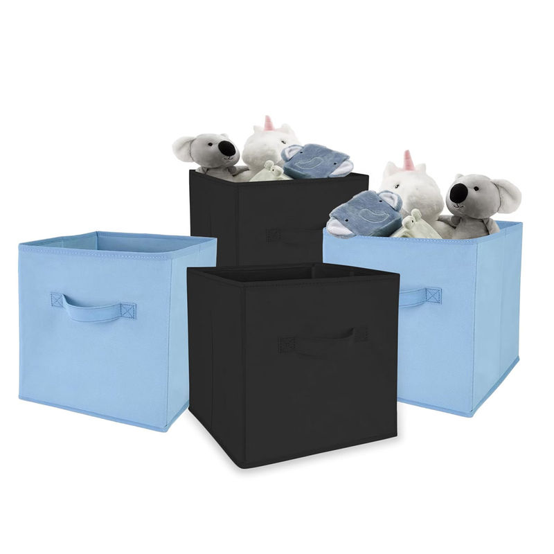 Buy Anko Storage Box- 8- 4Black & 4Blue Online