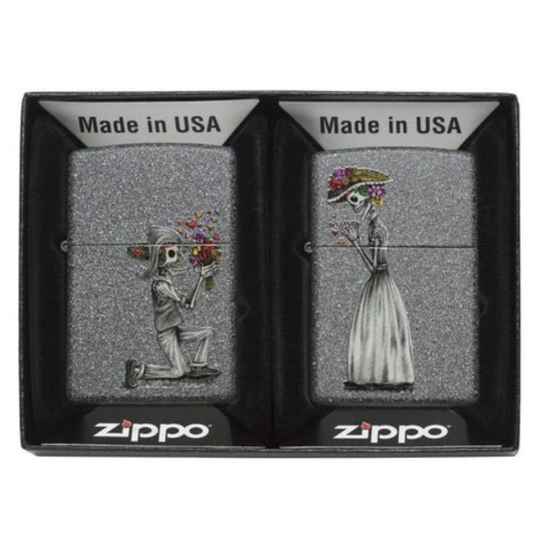 Buy Zippo Iron Stone Couple Windproof Pocket Lighter Online