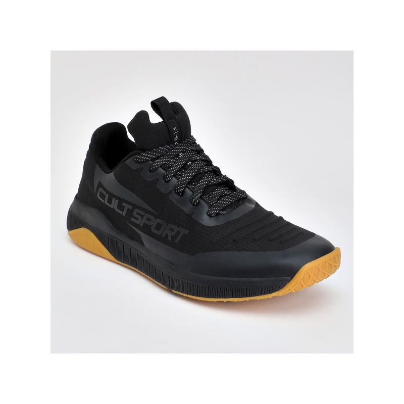 Buy CULT Men Mesh X1 Black Training Shoes Online