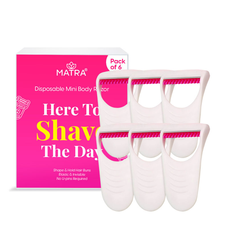 Buy Matra Disposable Body Razor Mini Travel Shaver Razor For Smooth ...
