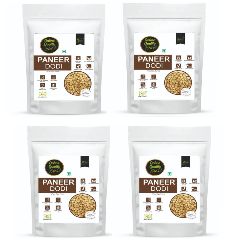 Buy Online Quality Store Paneer Dodi Pure Raw Form - Pack of 4 Online