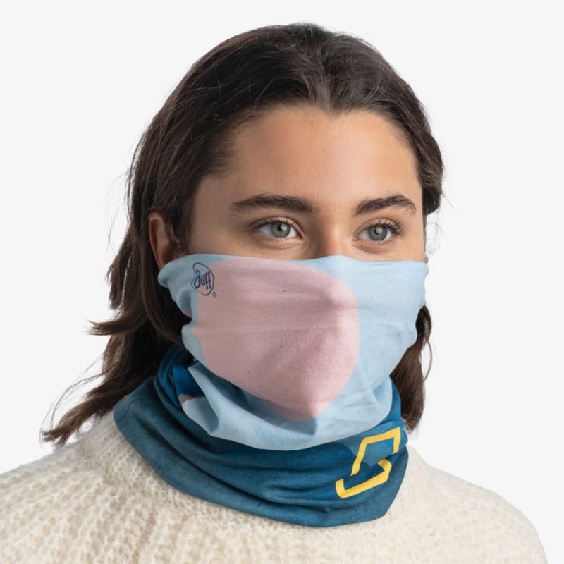 Buy Buff Unisex Blue Original Eco Stretch Luarts Multi Gaiter Online