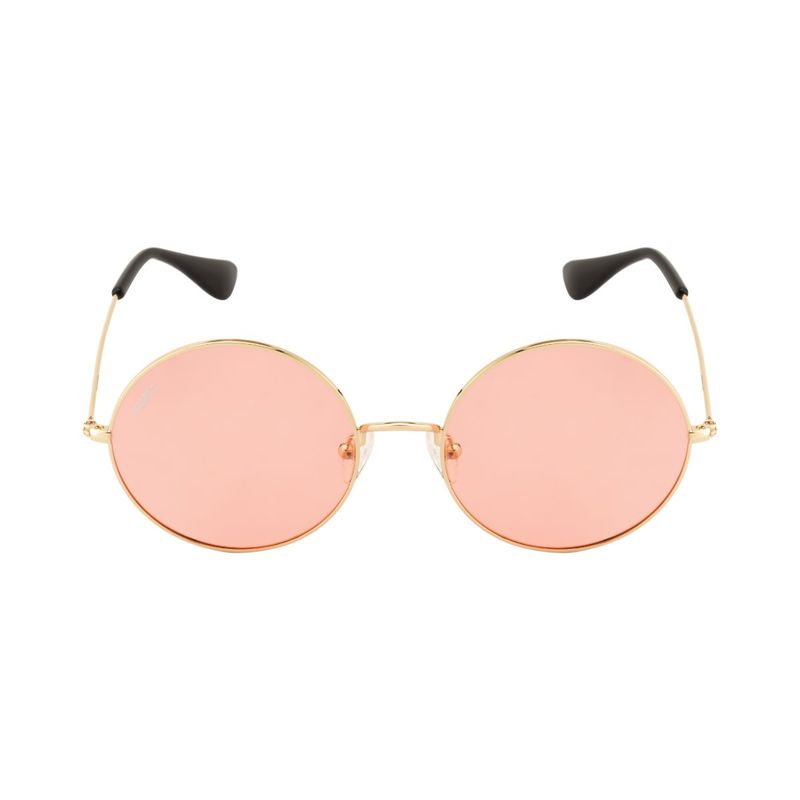 Buy MAGNEQ Round Shaped Pink UV Protected Polarized Unisex Sunglasses ...