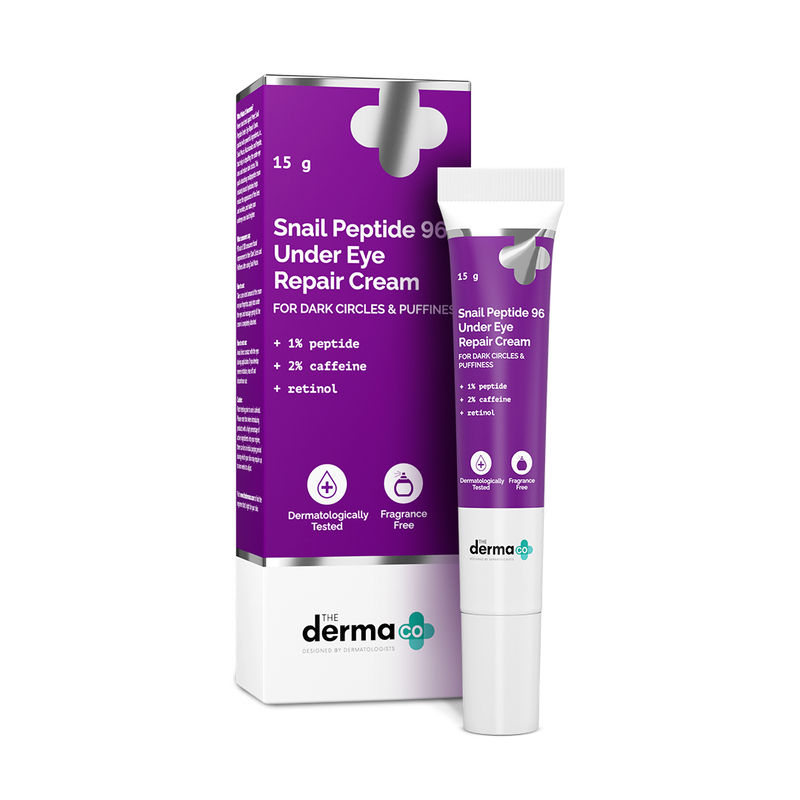 Buy The Derma Co Snail Peptide 96 Under Eye Repair Cream with Snail ...