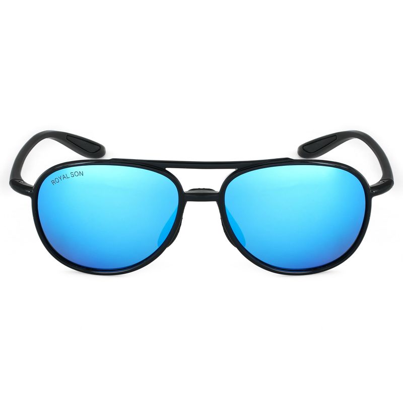 Buy Royal Son Blue Polarized Aviator Sunglasses Online