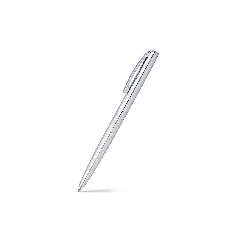 Sheaffer 9481 Sagaris Ballpoint Pen - Chrome with Chrome Plated Trim ...