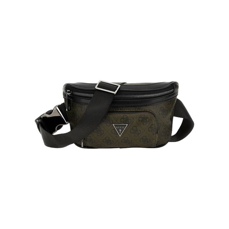 Buy Guess Milano Compact Green Printed Waist Bag Online