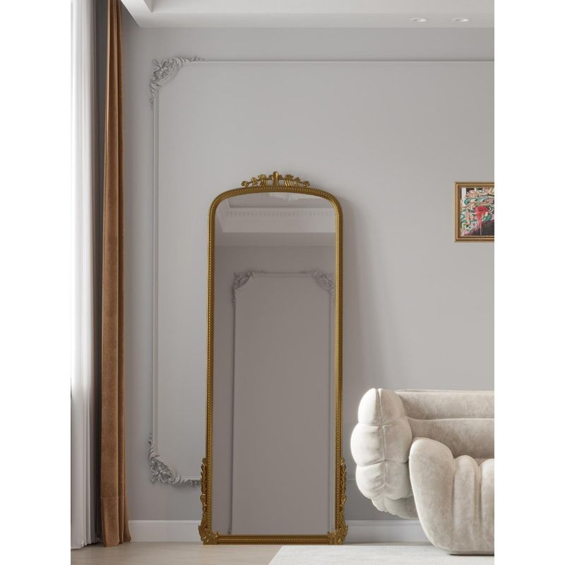 Buy CasaGold 71 Inch Gold Vintage Primrose Large Full Length Mirror Online