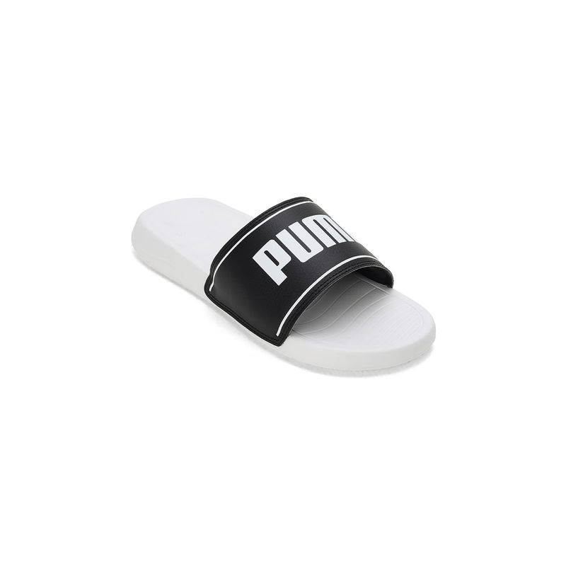 Buy Puma Slide Max Unisex White Sliders Online