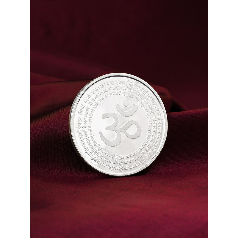 Buy GIVA 999 Silver Om Coin-50G Online