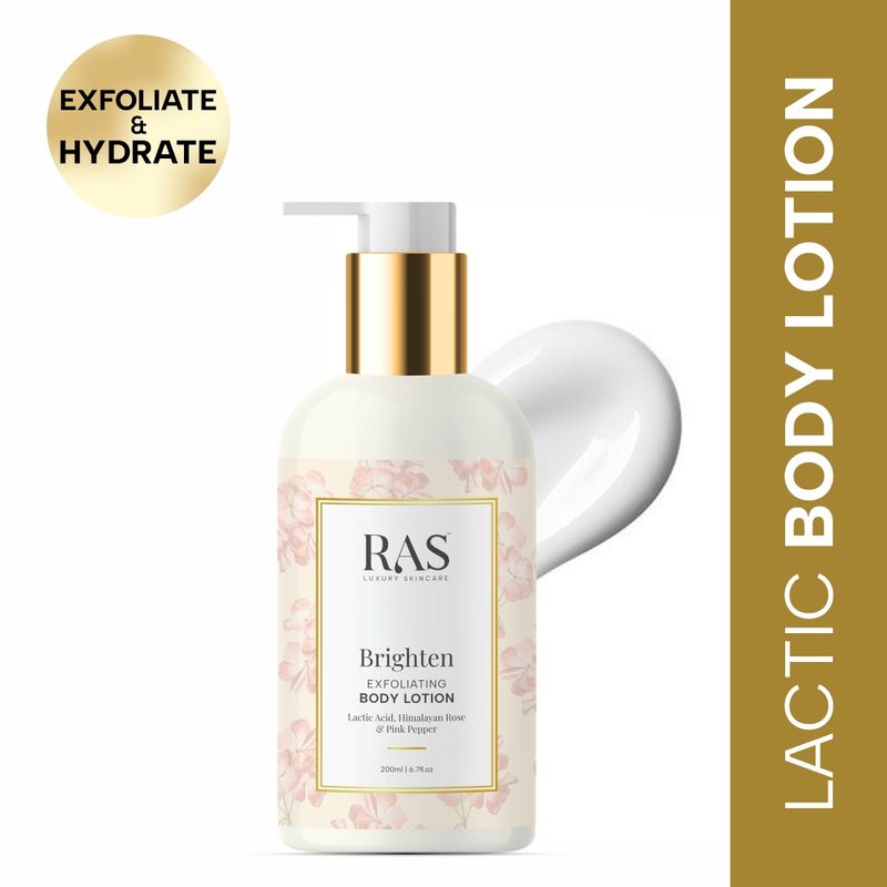 Buy RAS Luxury Oils Brighten Exfoliating Body Lotion Online