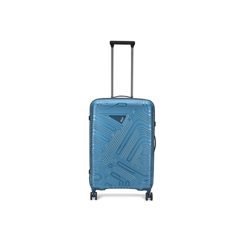 Buy VIP Blue Textured Polypropylene Trolley Bag Online