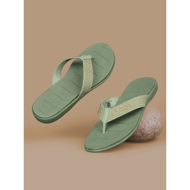 Buy Bata Green Womens Sandals Online
