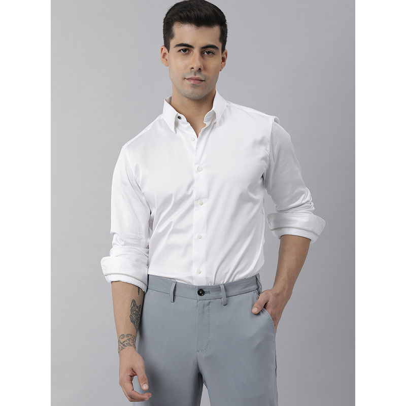 Buy RARE RABBIT White Casual Shirts Online