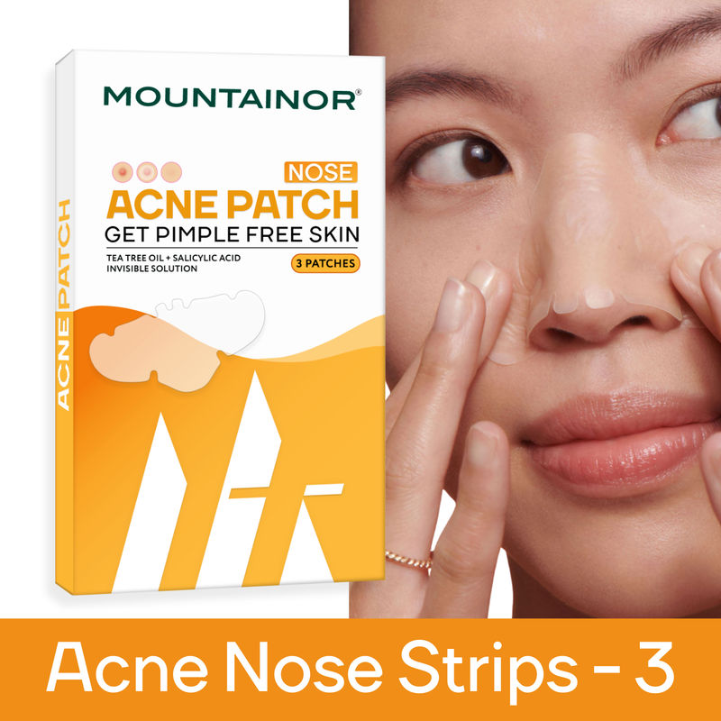 Buy Mountainor Nose Acne Pimple Patch Big Strips, Salicylic Acid Spot ...